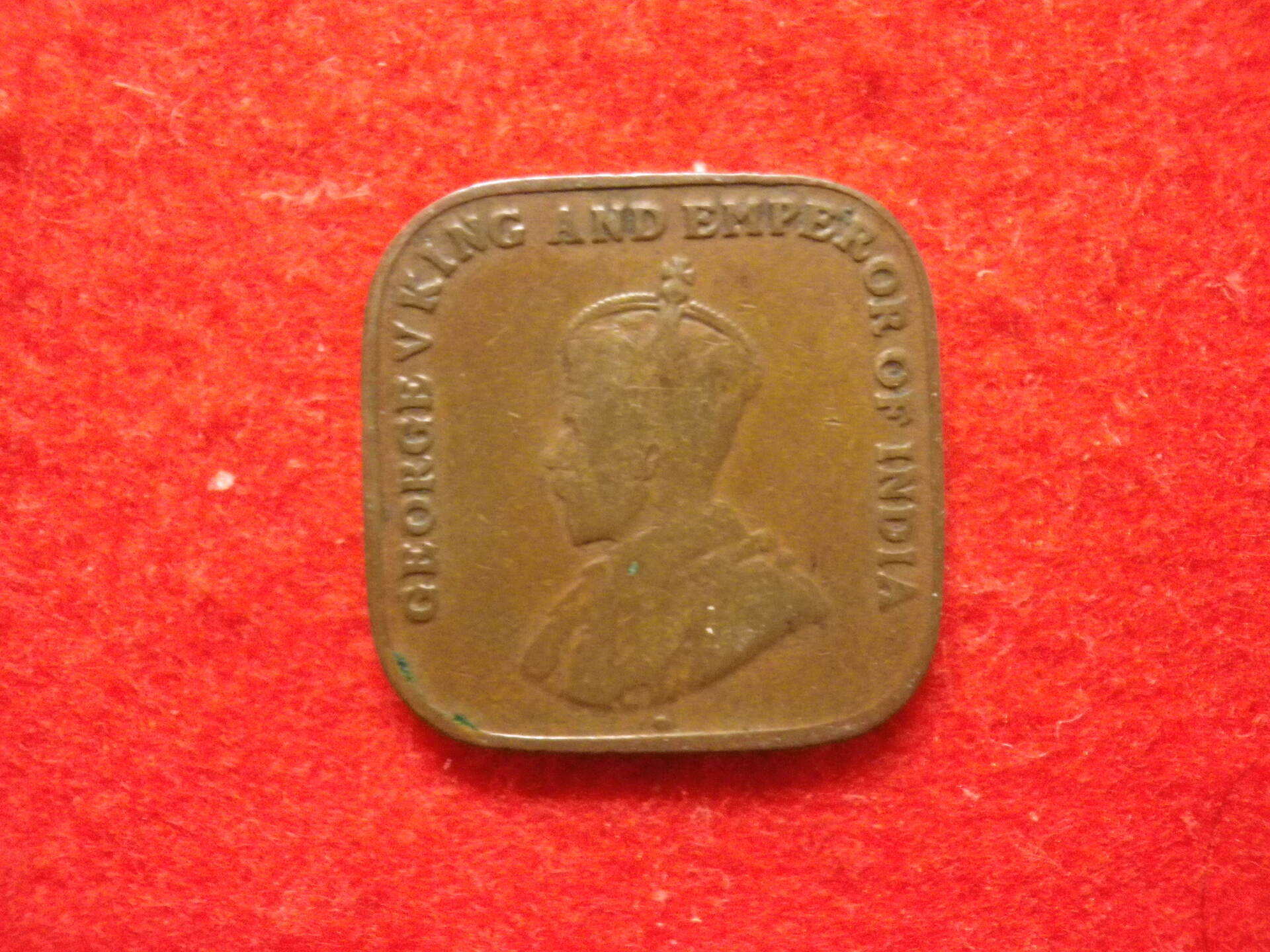 1 Cent - George V - Straits Settlements: 古銭物語